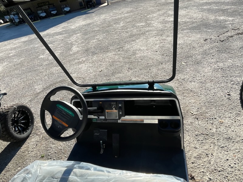 New 2026 Club Car Carryall 100 Electric, plastic cargo box, Dark Green ...